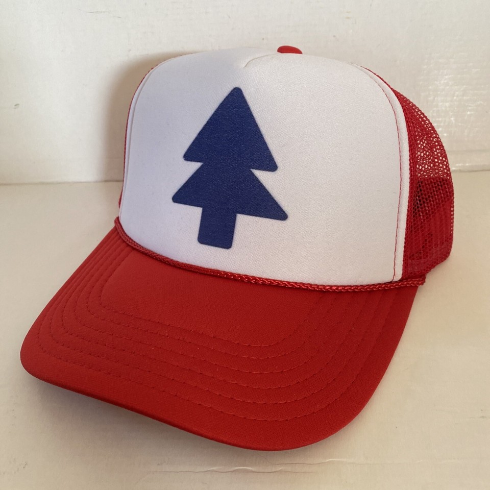 Gravity Falls Hat Dipper Pines Trucker Hat snapback cartoon Red Cap New ...