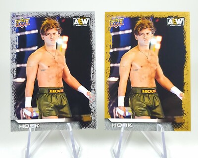 2022 Upper Deck AEW Hook Gold Parallel Base All Elite Wrestling Tyler ...