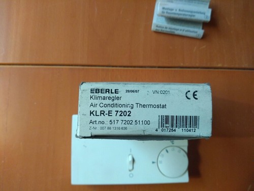 Eberle Thermostat KLR-E7202 517 7202 51 100 / # 6 2H1 6373 | eBay