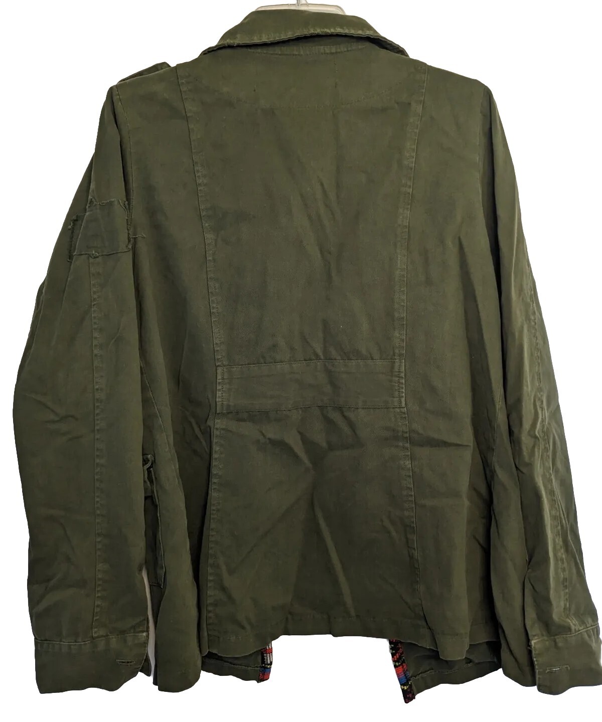 Free People Trimmed Army Military Jacket, Jen's Pirat… - Gem