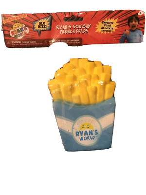 Ryan's World Ryan's Squishy French Fries new in factory packaging | eBay