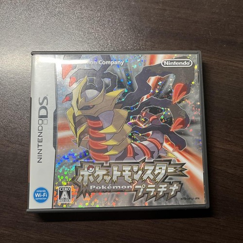 Pokemon Platinum DS software Nintendo Game Giratina NTR-XPUJ-JPN w/box ...