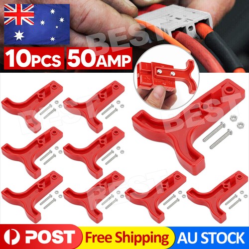 10PCS Red T Bar handle for Anderson style plug connectors tool 50AMP 12 ...