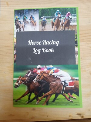 Horse Racing Logbook: Gambling Notebook for the Horse Race Betti | eBay