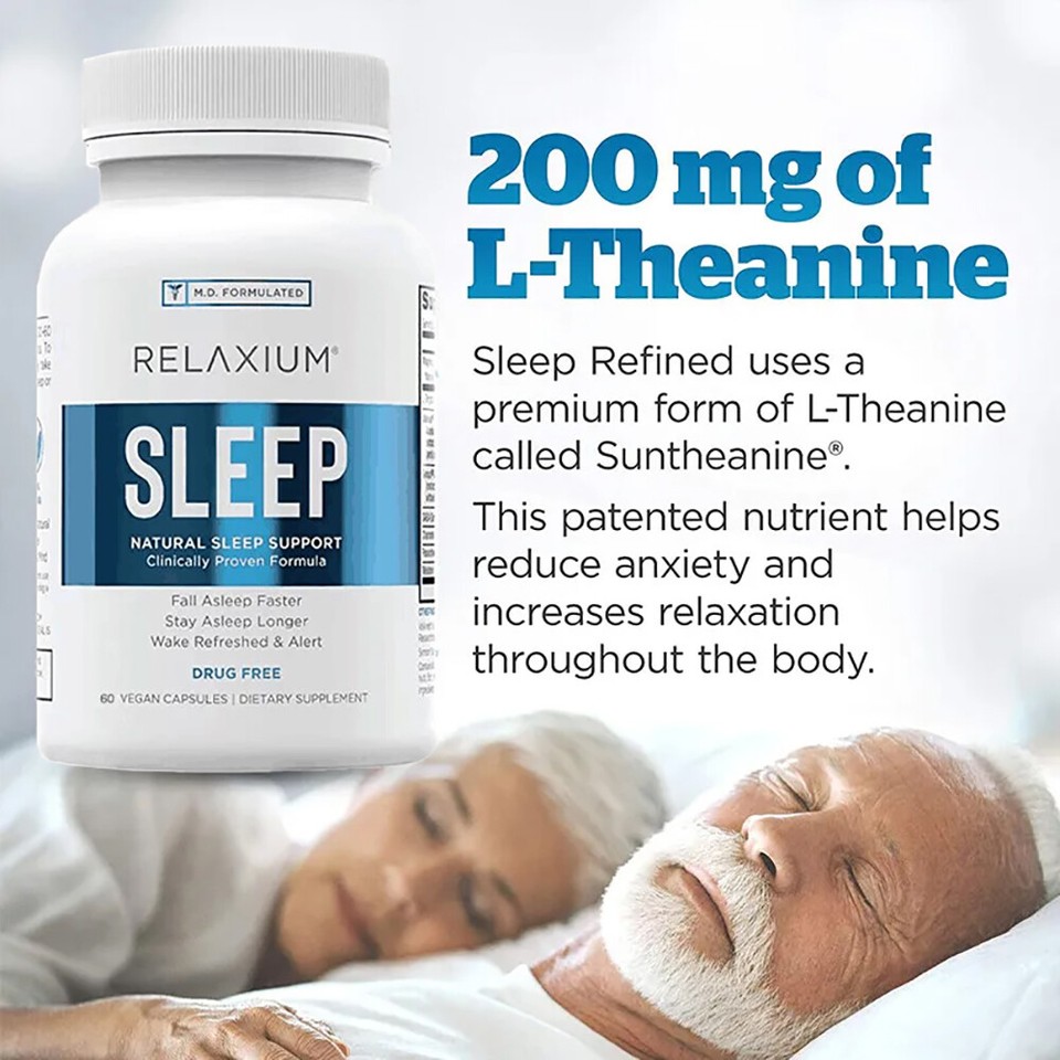 Sleep Help Relax Promote Natural Sleep Sleeping Aid Fall Asleep 60 ...