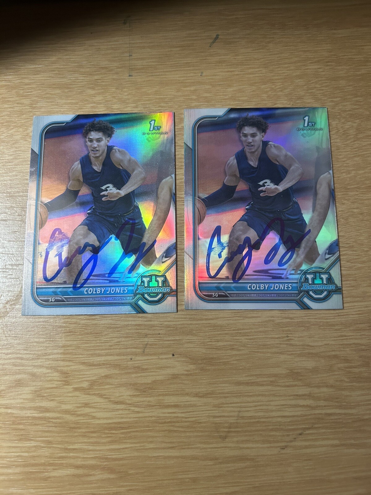 Colby Jones Bowman University 2022 Signed Auto Autographed Card ...