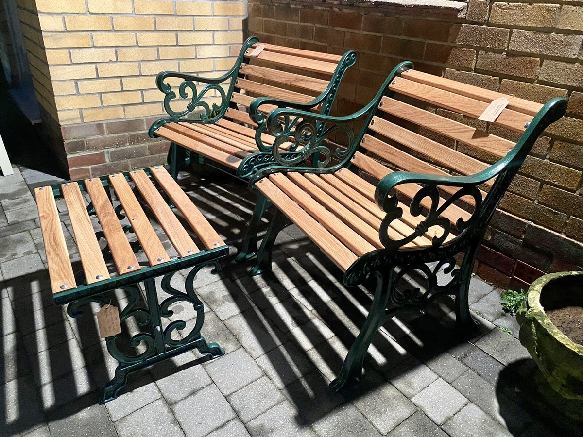 Used Wrought Iron Furniture Table/Glass/Round/Wrought Iron Outdoor