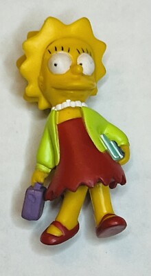 Lisa Simpson “Going To School” Figure Loose 2007 (The Simpsons) | eBay