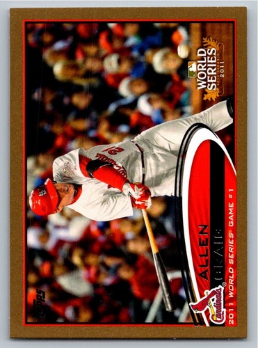 2012 Topps Gold Allen Craig 329 /2012 | eBay