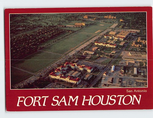 Postcard Aerial View Fort Sam Houston San Antonio Texas USA | eBay