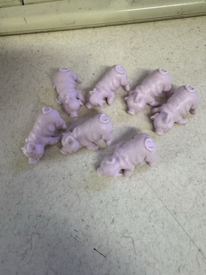 Pig Jax Jacks By Toysmith Rubber Pig Game 8 Pcs Lot Set | eBay