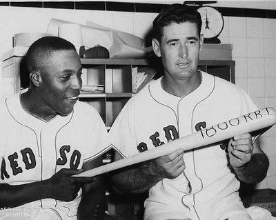 TED WILLIAMS BOSTON RED SOX BASEBALL 1800 RBI 8X10 GLOSSY PHOTO | eBay