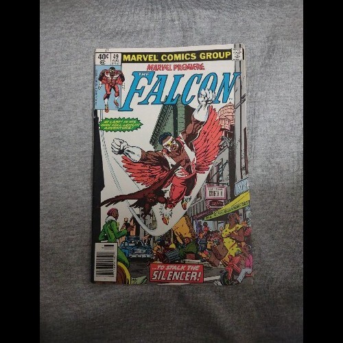 MARVEL PREMIERE (1979) #49, 1st solo Falcon story, Frank Miller, Mark ...