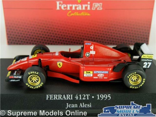 FERRARI 412T FORMULA ONE CAR MODEL 1:43 SIZE IXO ATLAS F1 ALESI 7174020 ...