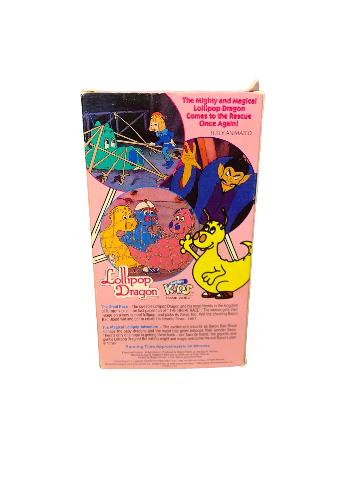 Lollipop Dragon and The Magic Lollipop Adventure VHS Tape Kids Video ...