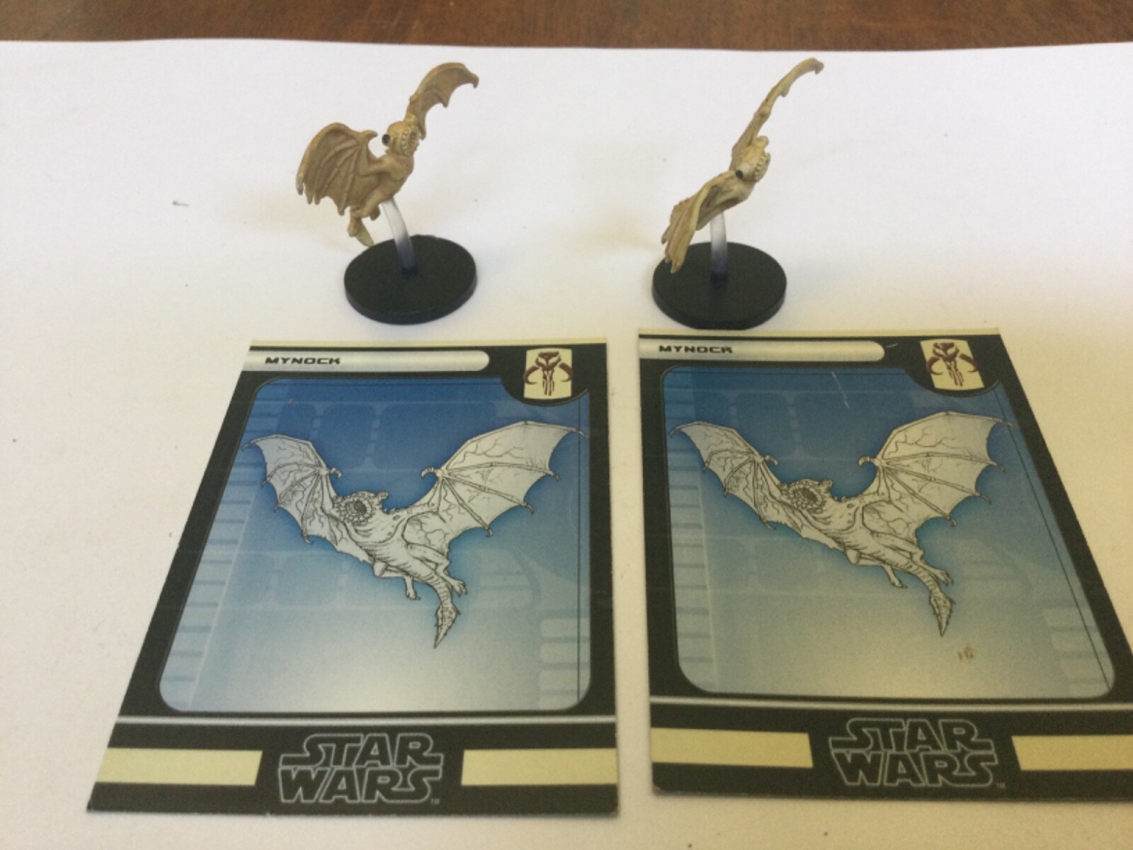 2 x Mynock large Star Wars Miniatures +Card | eBay Australia