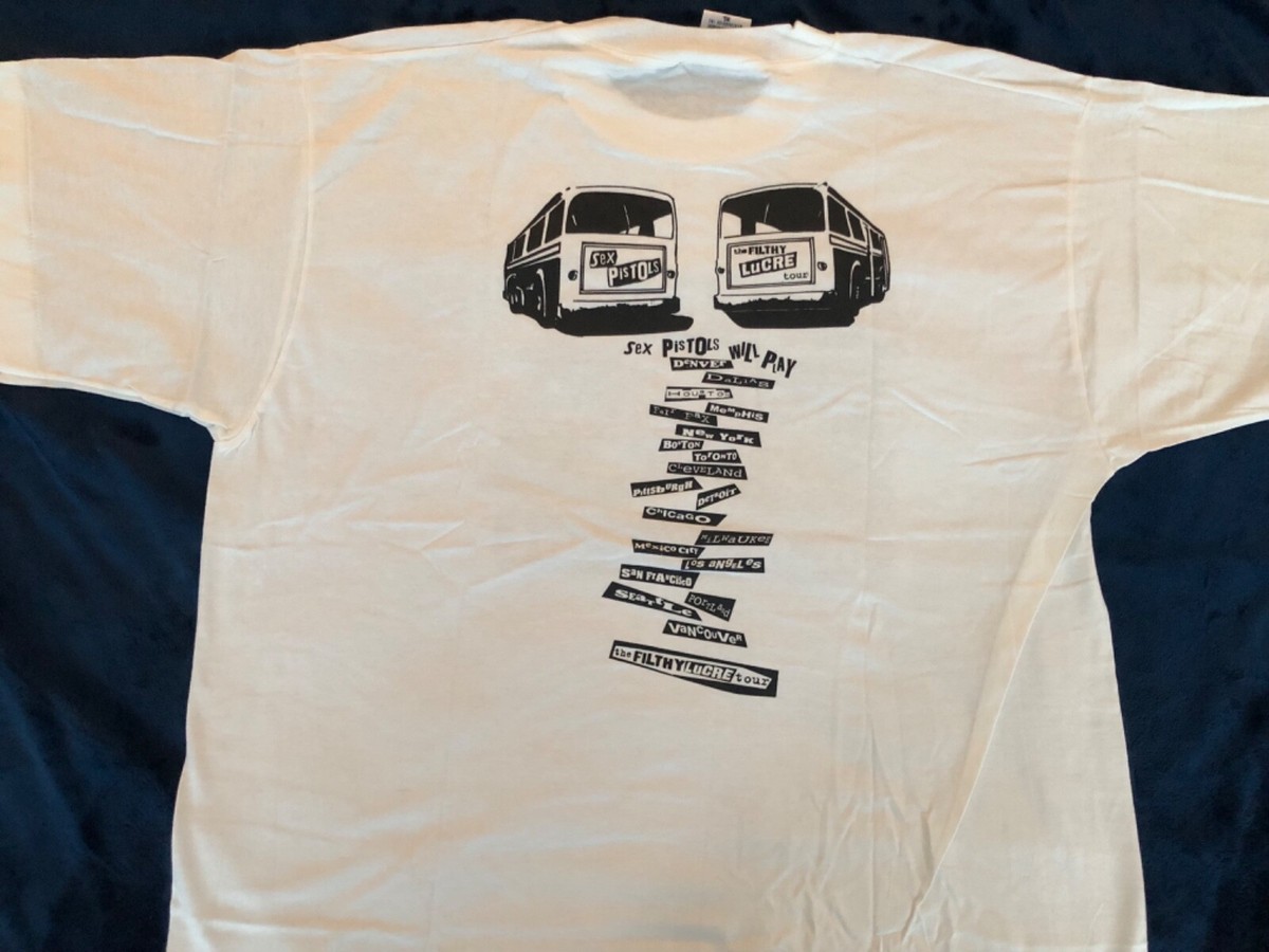 SEX PISTOLS FILTHY LUCRE TOUR 1996 TOUR TEE! | eBay SEX PISTOLS FILTHY LUCRE TOUR 1996 TOUR TEE! | eBay
