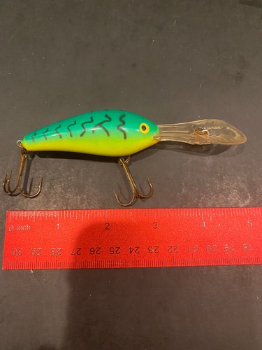 Rapala Fat Rap #7 Double Deep Rattles Fire Tiger | eBay