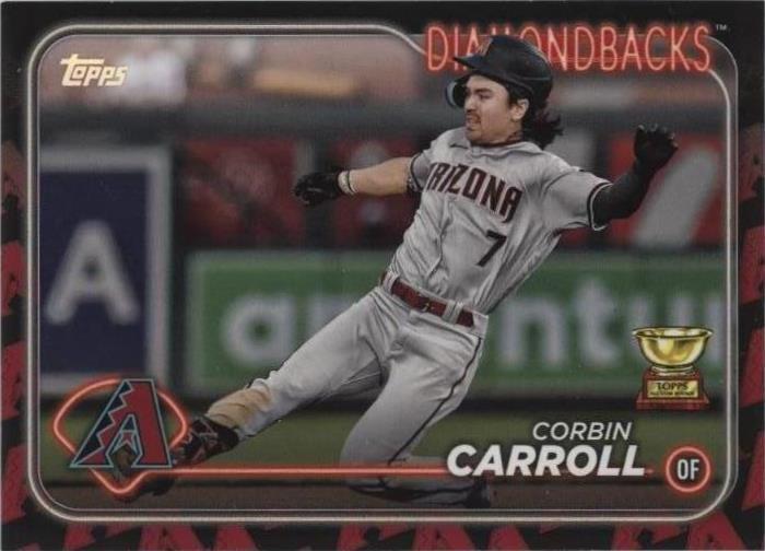 2024 Topps Series 1 - Corbin Carroll #156 Team Color Border for sale ...