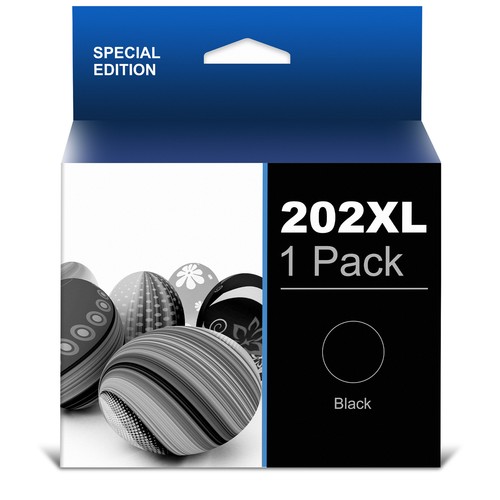 T202XL 202 XL Black Ink Cartridge For Epson Expression XP-5100 ...