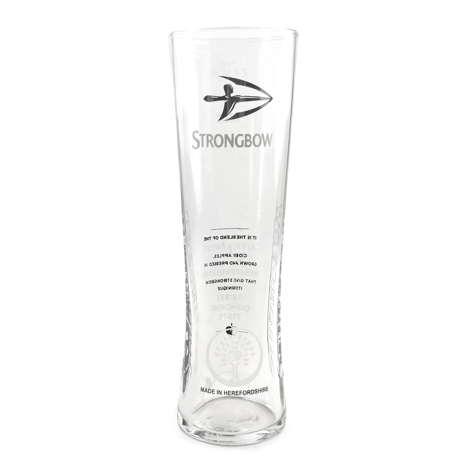 TUFF LUV Strongbow Pint Glass Original Glass / Glasses / Barware CE ...