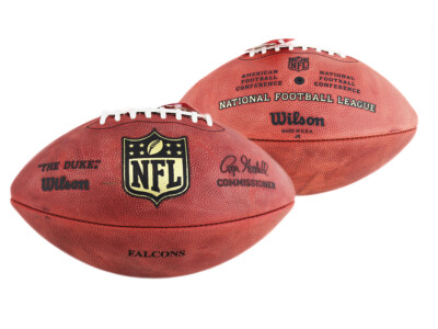 Atlanta Falcons Stamped Authentic Wilson NFL Game Football | eBay