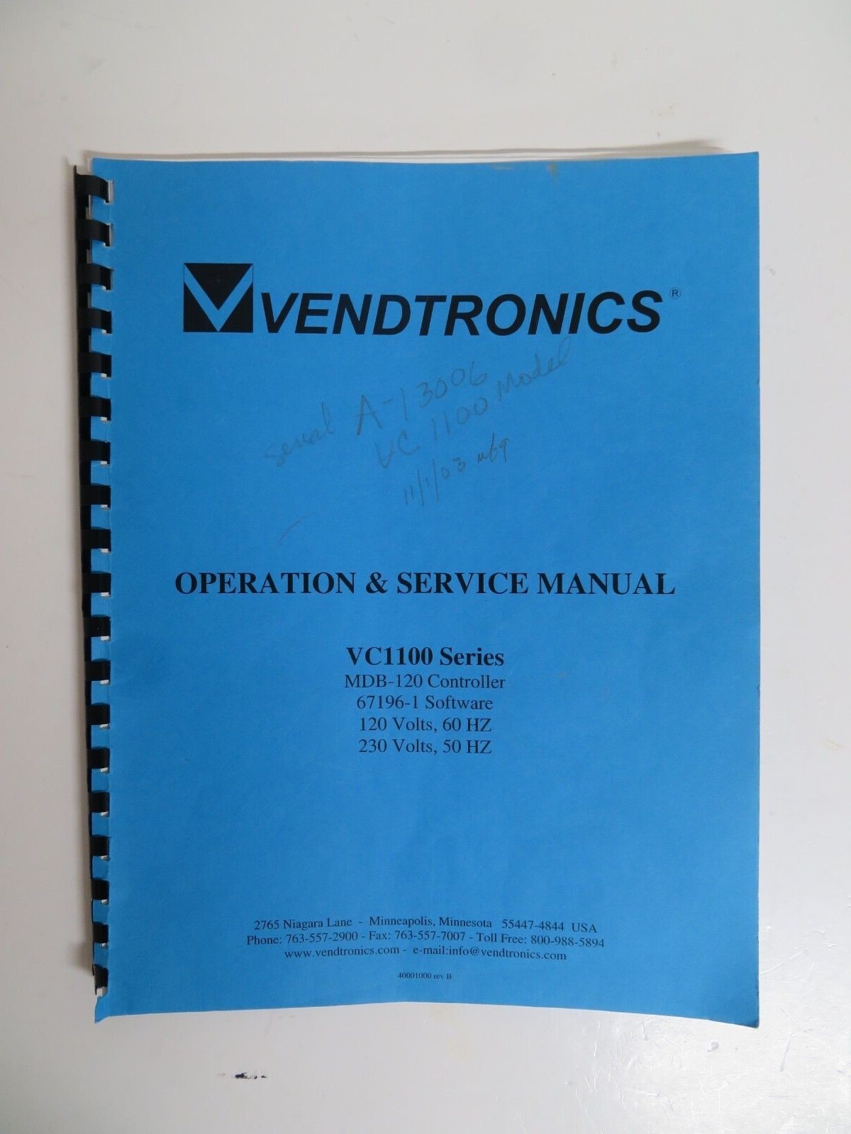 Vendtronics Frozen VC1100 Food Vending Machine Parts - You Select Part ...