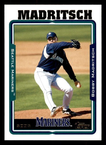 2005 Topps #486 Bobby Madritsch Seattle Mariners | eBay