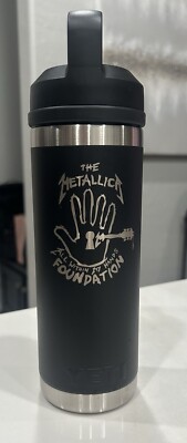 Metallica 2024 VIP Exclusive AWMH Yeti 18oz Rambler Bottle 12/13/24 LA ...