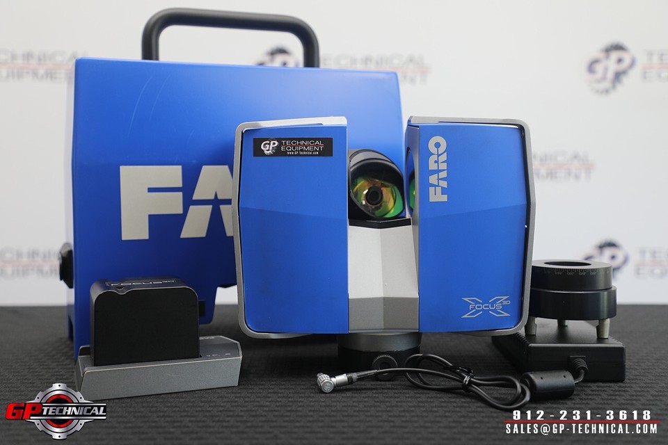 FARO Focus X 330 3D Laser Scanner Kit - Trimble Fluke Creaform Scantech ...