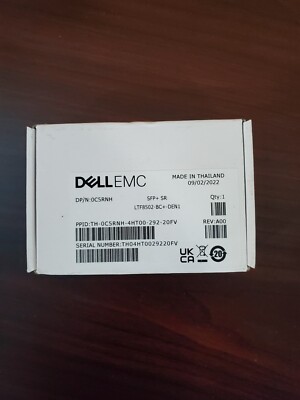 C5RNH Dell 10G 0C5RNH AFBR-709SMZ-FT2 FTLX8574D3BCL SFP+ SR 10Gb ...