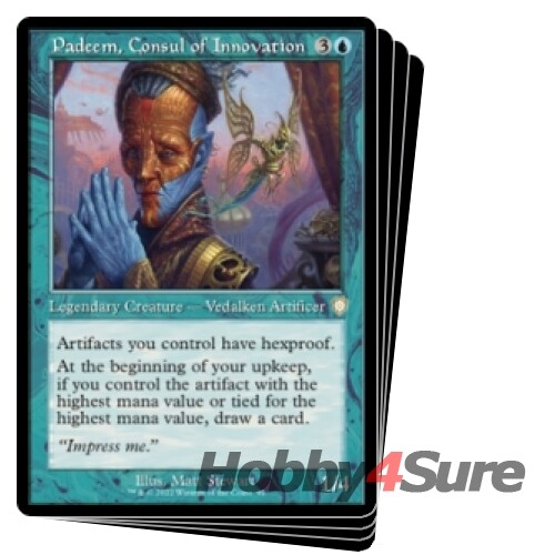 Padeem, Consul Of Innovation X4 M/NM Magic MTG The Brothers' War ...