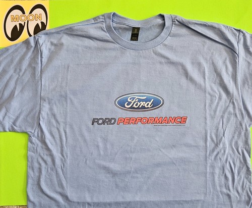 Classic Ford Performance Oval Men's Blue Heavy Cotton T-Shirt. | eBay