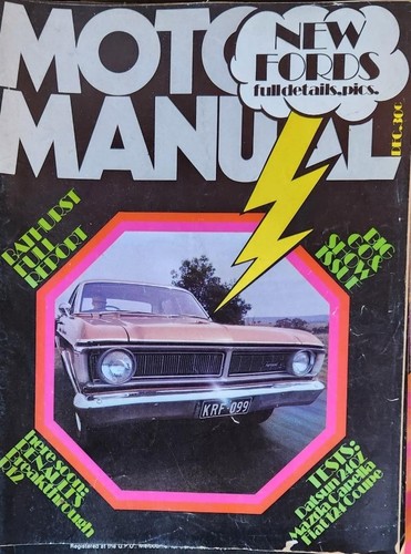Motor Manual Magazine December 1971 | eBay Australia