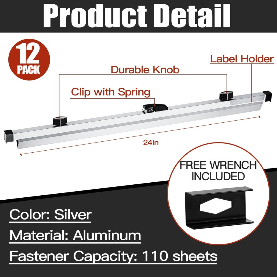 Blueprint Hanging Clamps Binding Strips Storage for Construction Poster ...