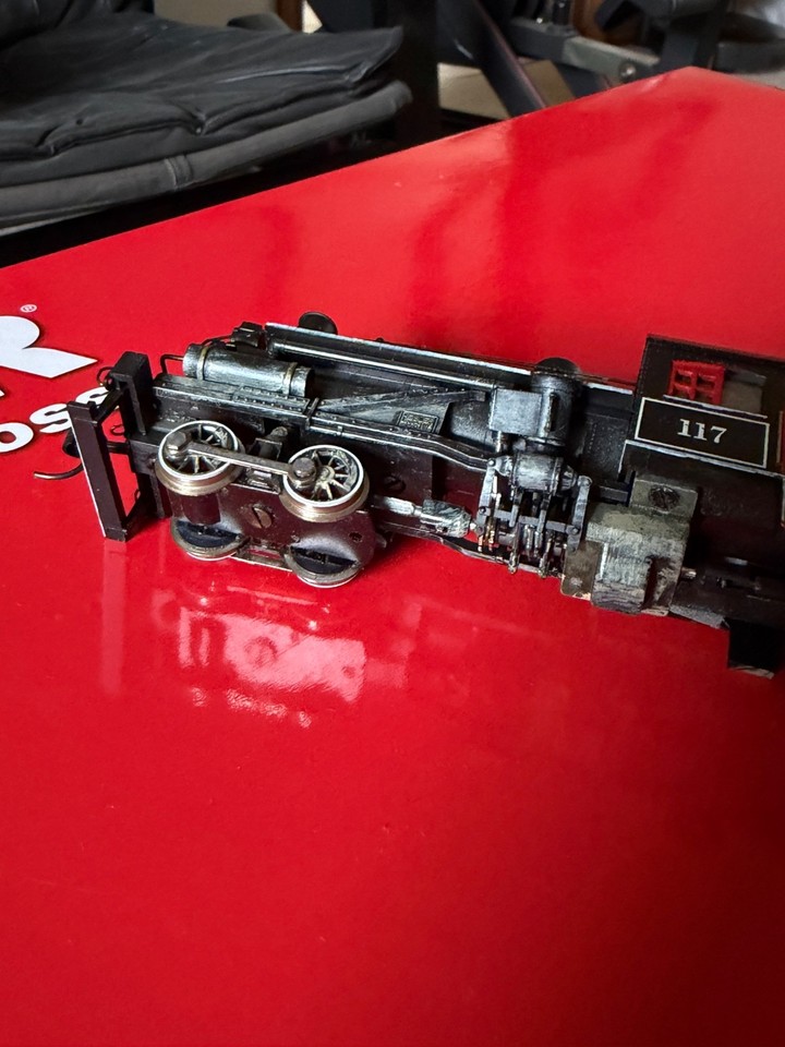 Rivarossi HO L.C.&N. CO #117 2-Truck Heisler Steam DCC/SOUND/WARR. #114 ...