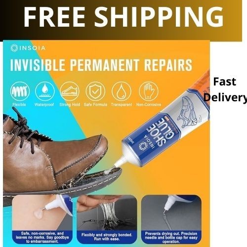 Shoe Glue Sole Repair Kit, Shoe Repair Adhesive, Super Glue for ...