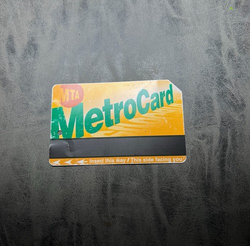 MetroCard (GREEN ERA) (2009) - NYC MTA METROCARDS WERE GREEN - NO $$ ON ...