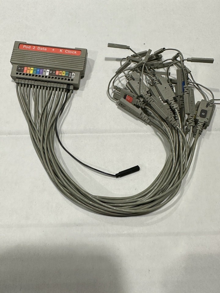 HP Agilent Pod 2 Data + K Clock Logic Analyzer Probe Cables Kit | eBay