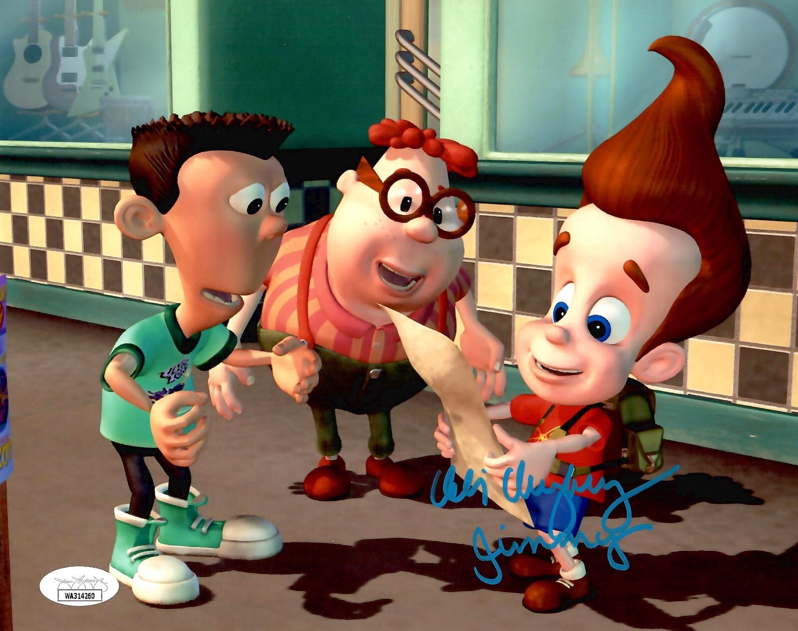 Debi Derryberry autographed signed inscribed 8x10 photo Jimmy Neutron ...