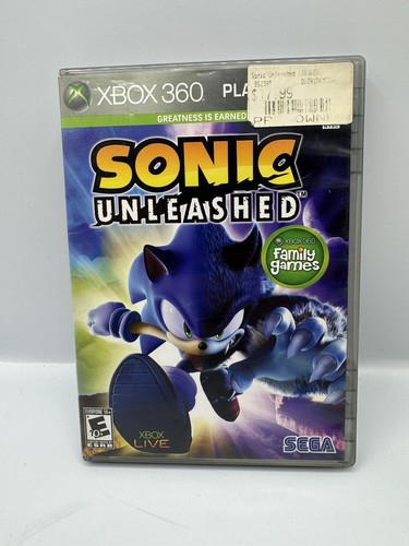 Sonic Unleashed (Xbox 360, 2008) Clean Tested Working - CIB 10086680294 ...