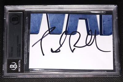 PAUL RUDD Signed CUT Beckett BAS AUTHENTIC Autograph ANTMAN Marvel auto ...