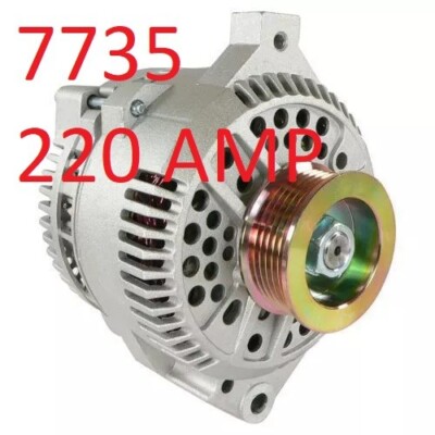 220 HIGH Amp 3G LARGE CASE Alternator Ford Mustang 5.0L 1987 1988 89 91 ...