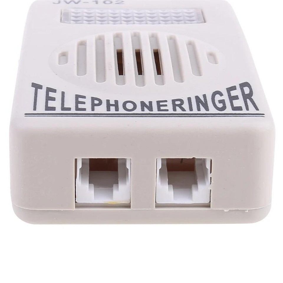 Loud Sound Telephone Ringer Amplifier with Flashing Light for Landline ...