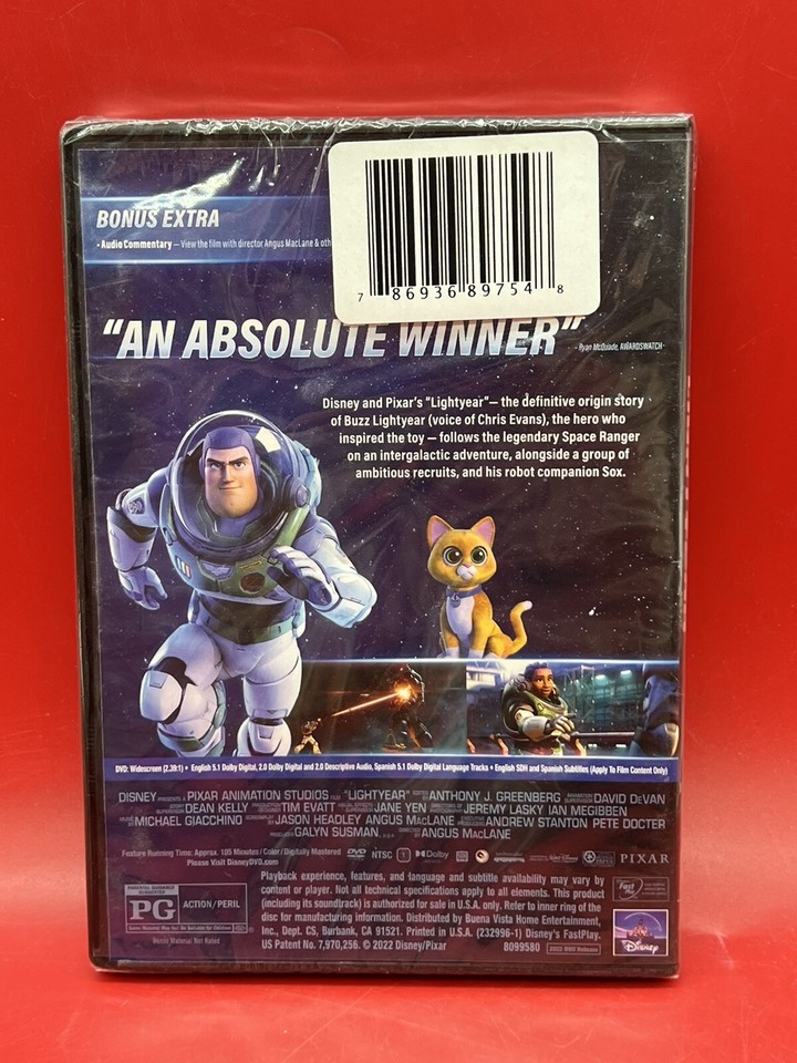Lightyear (DVD) 786936897548 | eBay