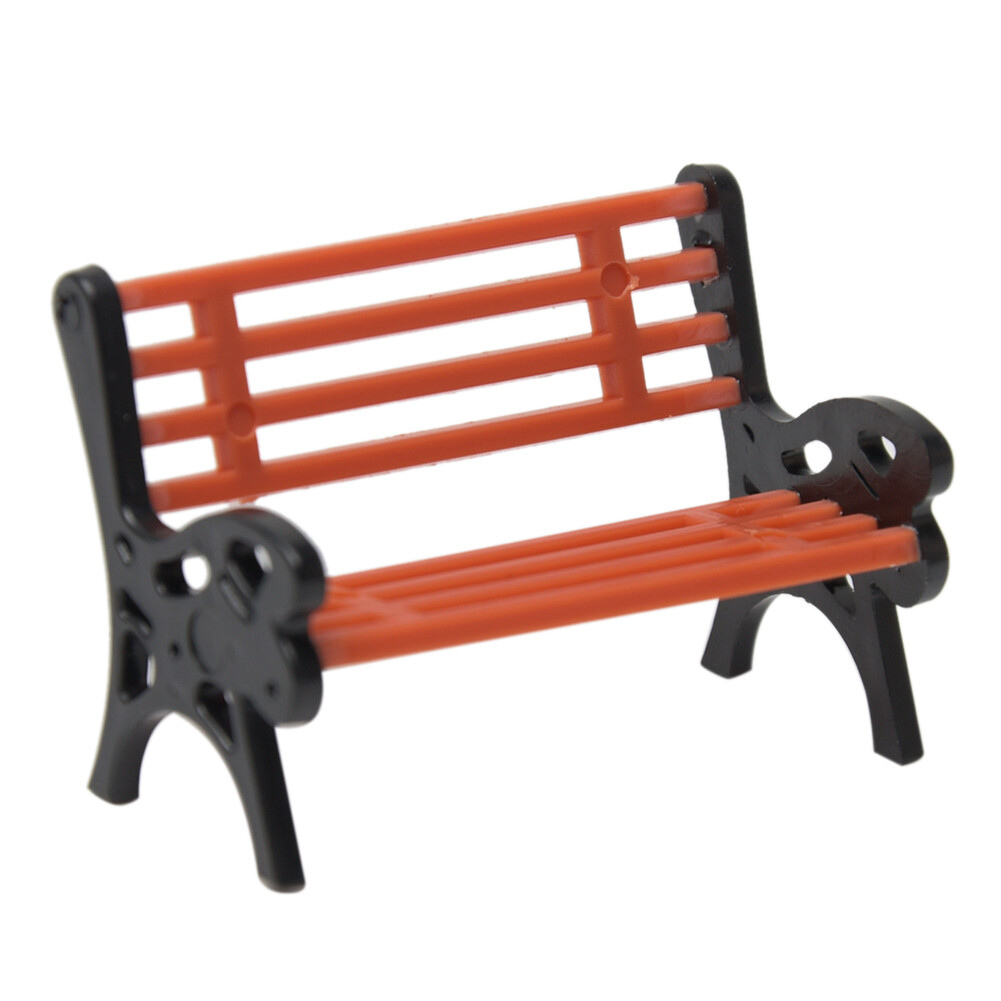 Garden Chair Dollhouse Ornaments Micro Landscape Recliner Mini Park ...