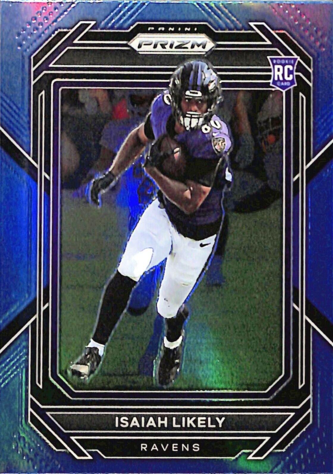 2022 Panini Prizm - Rookies Isaiah Likely #363 Blue Prizm (RC) for sale ...