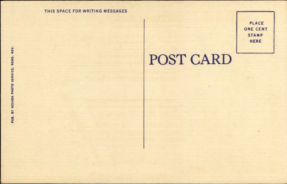 New Hotel Mapes overlooking Truckee River ~ Reno Nevada NV ~1940s linen ...