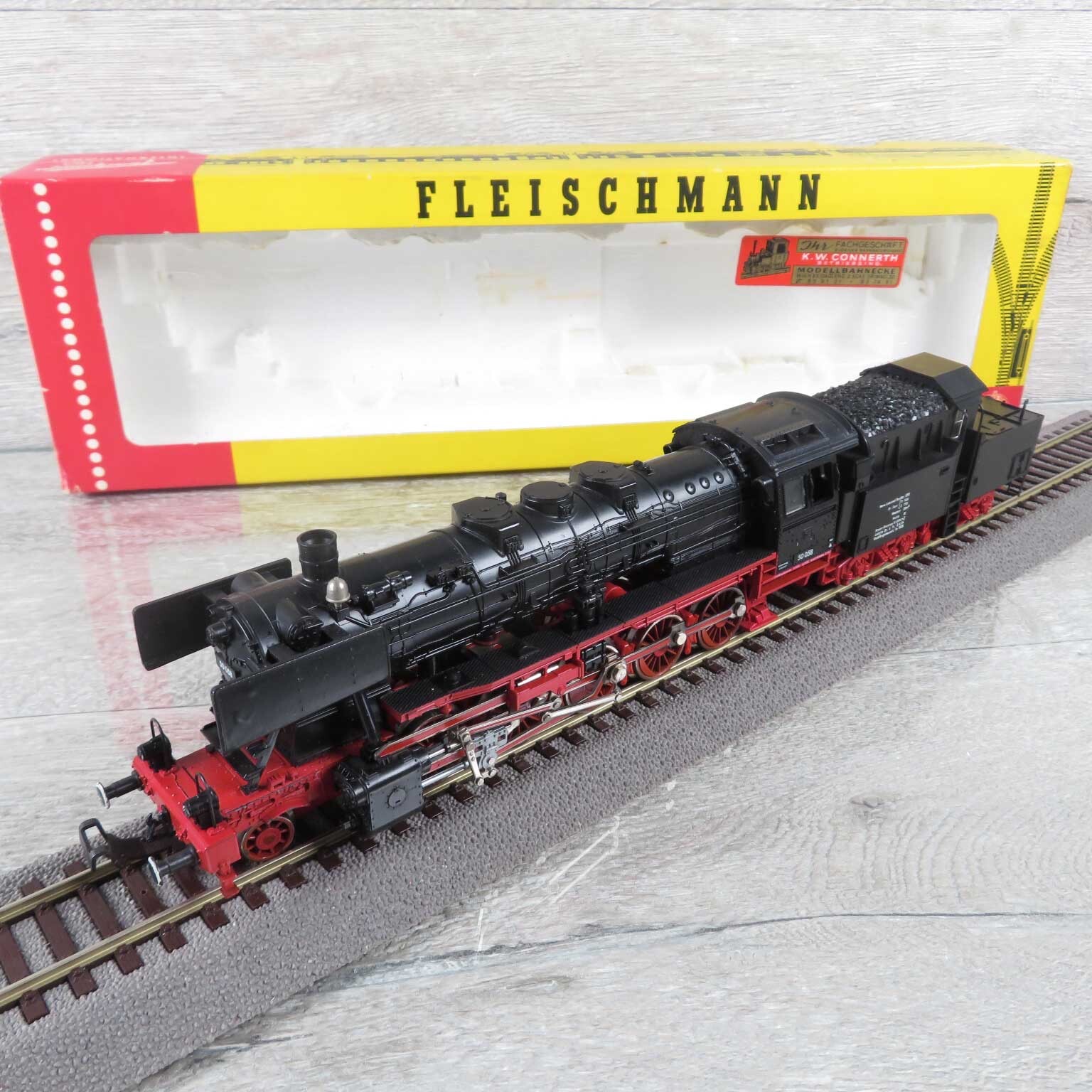 FLEISCHMANN 1363 - H0 - DB - Dampflok 50 058 - Bastler - OVP - #H62712 ...