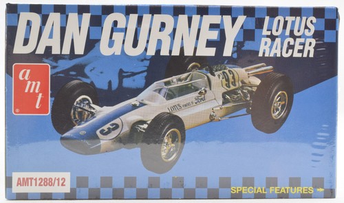 AMT 1963 Lotus Racer - Dan Gurney Maßstab 1:25 Plastik Modellauto ...
